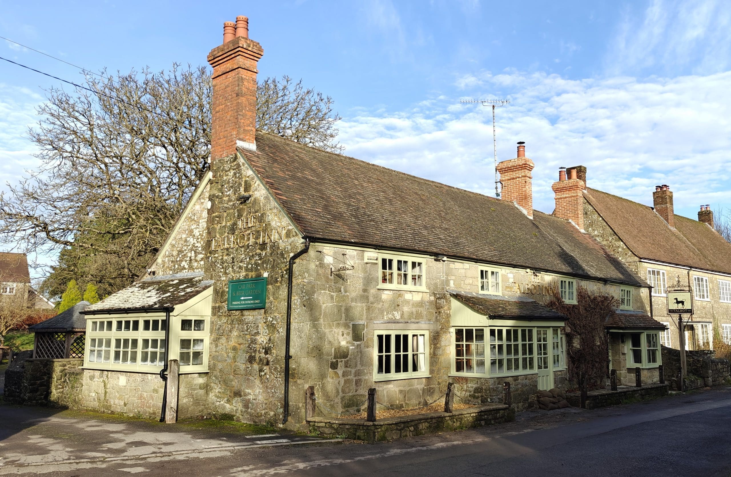 The Talbot Inn Berwick St John - We are now Open. Join us for a drink!